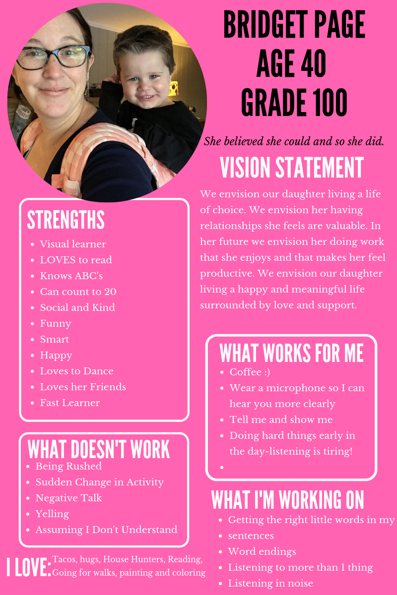 Freebie Friday-A One-Pager For Your Student and Their Teachers