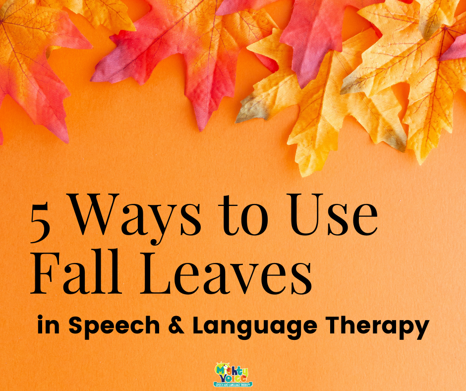 5 Free Ways to Use Fall Leaves in Speech & Language Therapy