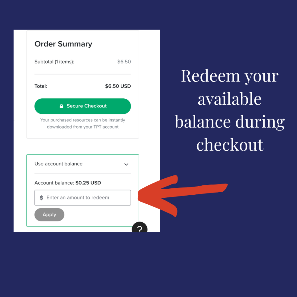 How to Earn TPT Credits and Use Them For Your Purchases
